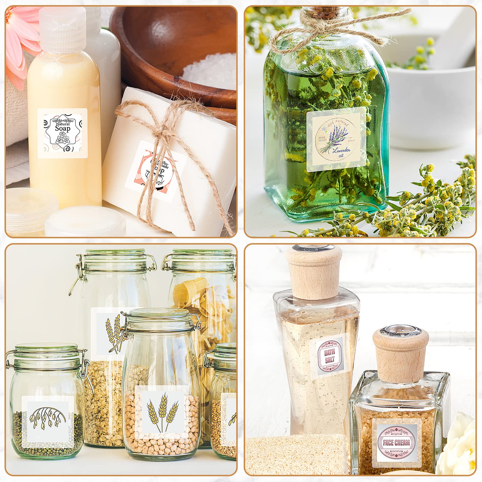 Snapklik.com : 500 Pieces Label Protector Clear Labels Clear Wafer ...