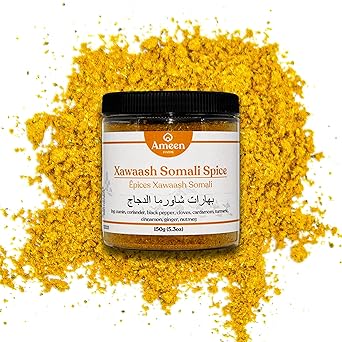 Amazon.com : Ameen Foods Xawash Somali Spice Blend 150g (5.3 oz ...