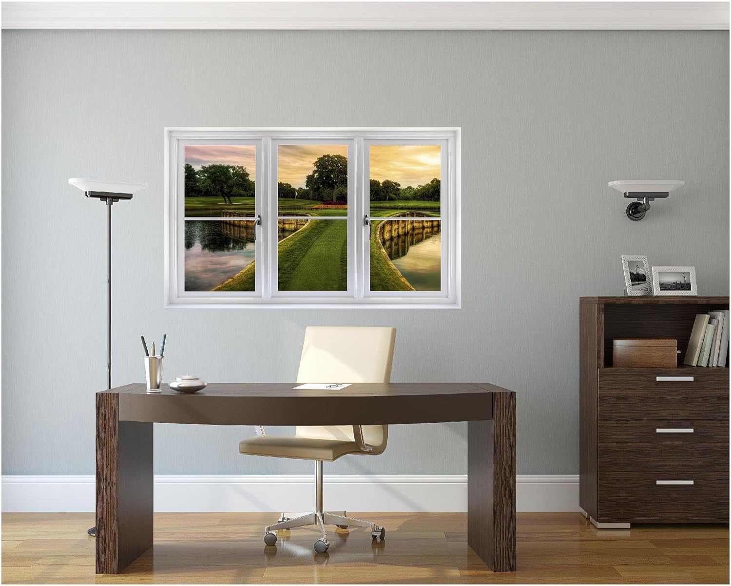 Amazon.com: 36" Golf Course Window Decal Hole 17 TPC Sawgrass ...