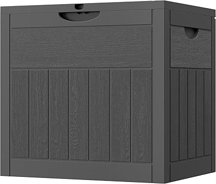 Amazon.com: EHHLY 31 Gallon Deck Box, Small Outdoor Storage Box ...