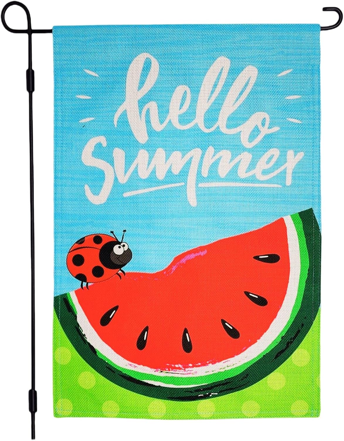 Amazon.com : Vigor Home Sweet Summer Watermelon Garden Flag Double ...