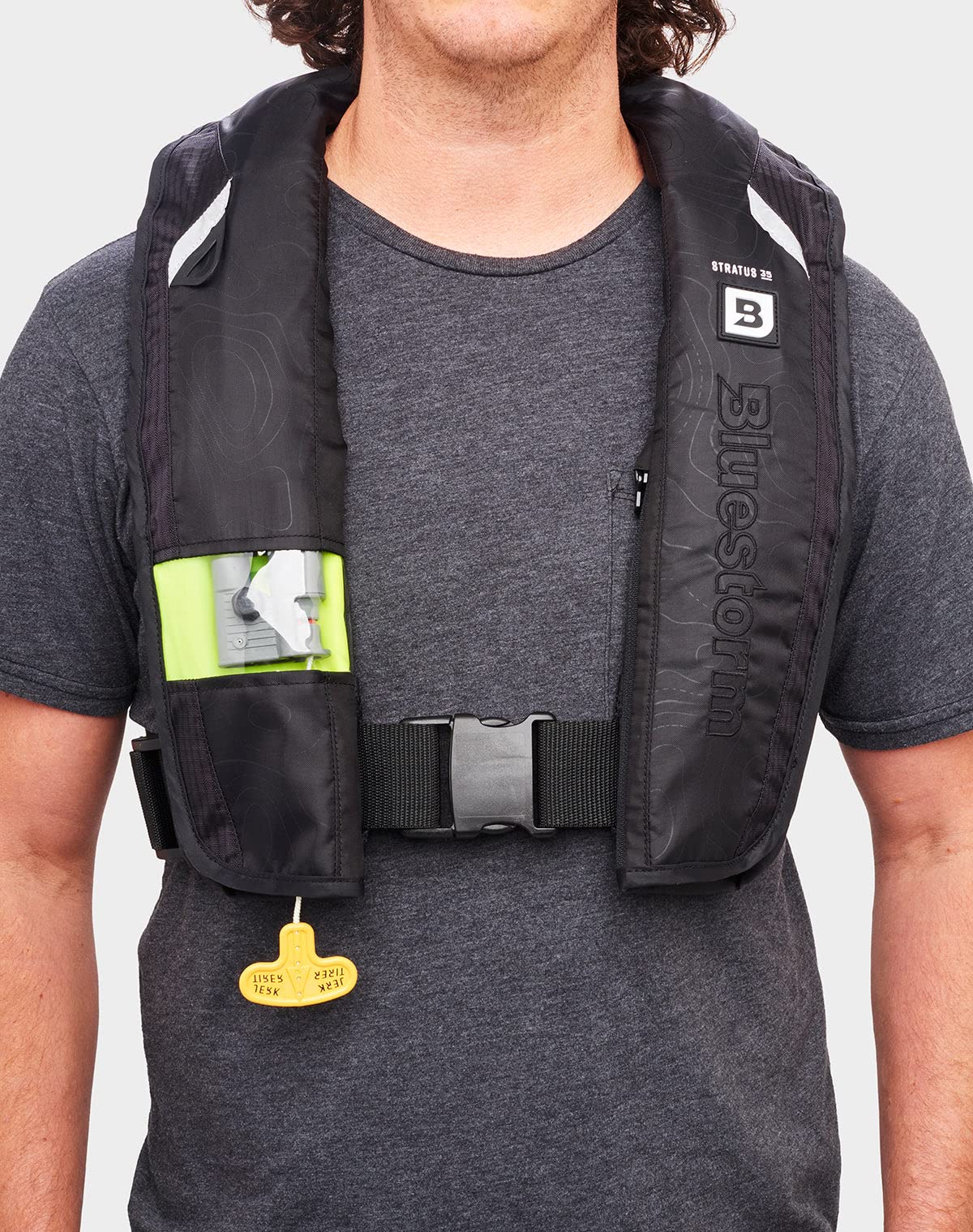 Snapklik.com : BLUESTORM Stratus 35 Inflatable Life Jacket PFD For ...