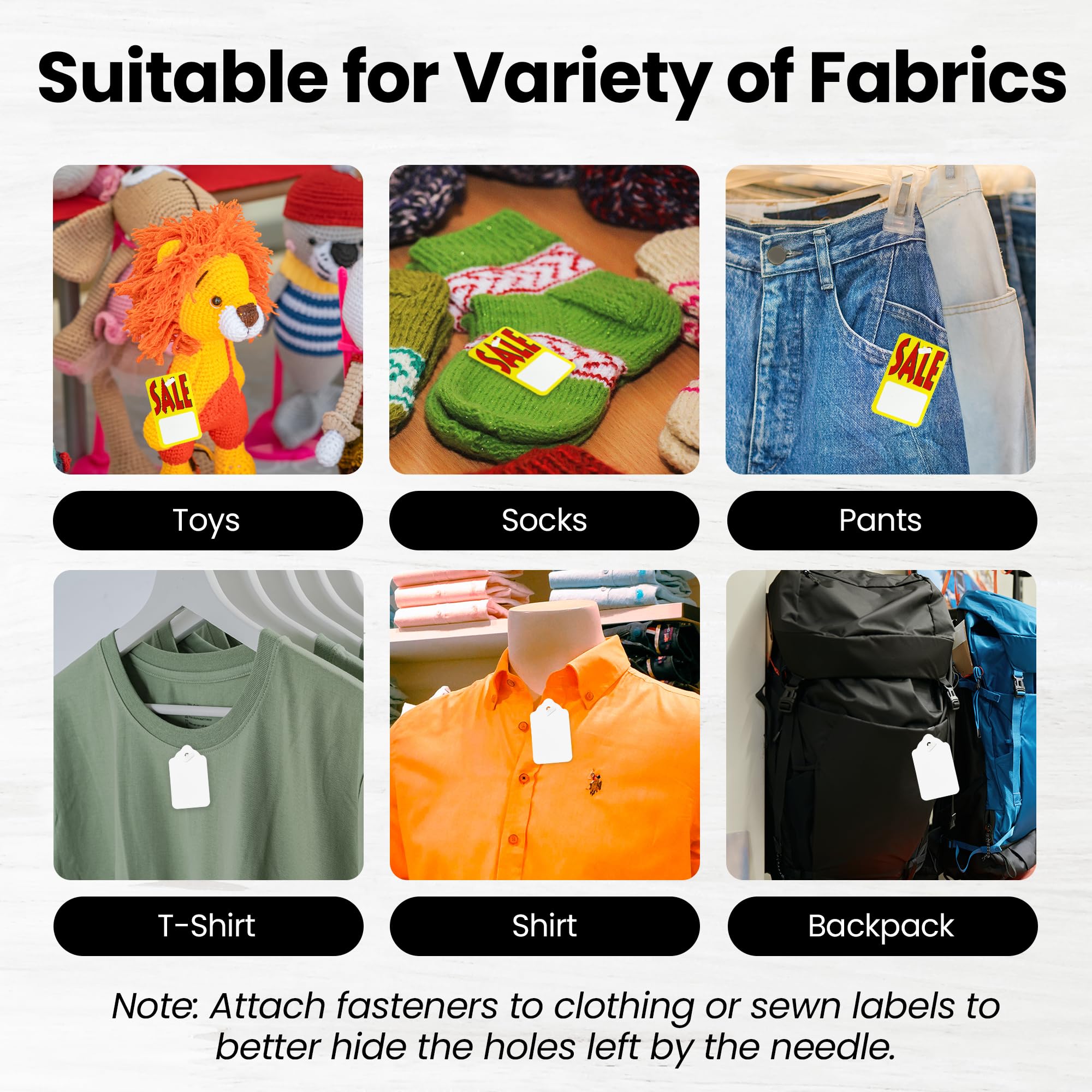 Snapklik.com : Perco Tagging Gun For Clothing - Tag Attacher Kit For ...