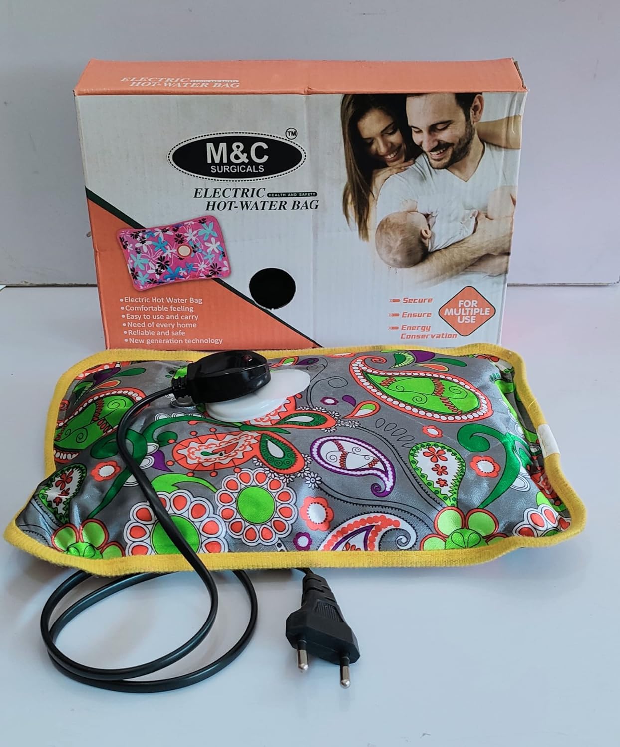 M&C SURGICALS Heating pad, Hot Water Bags for Pain Relief, Heating Bag ...