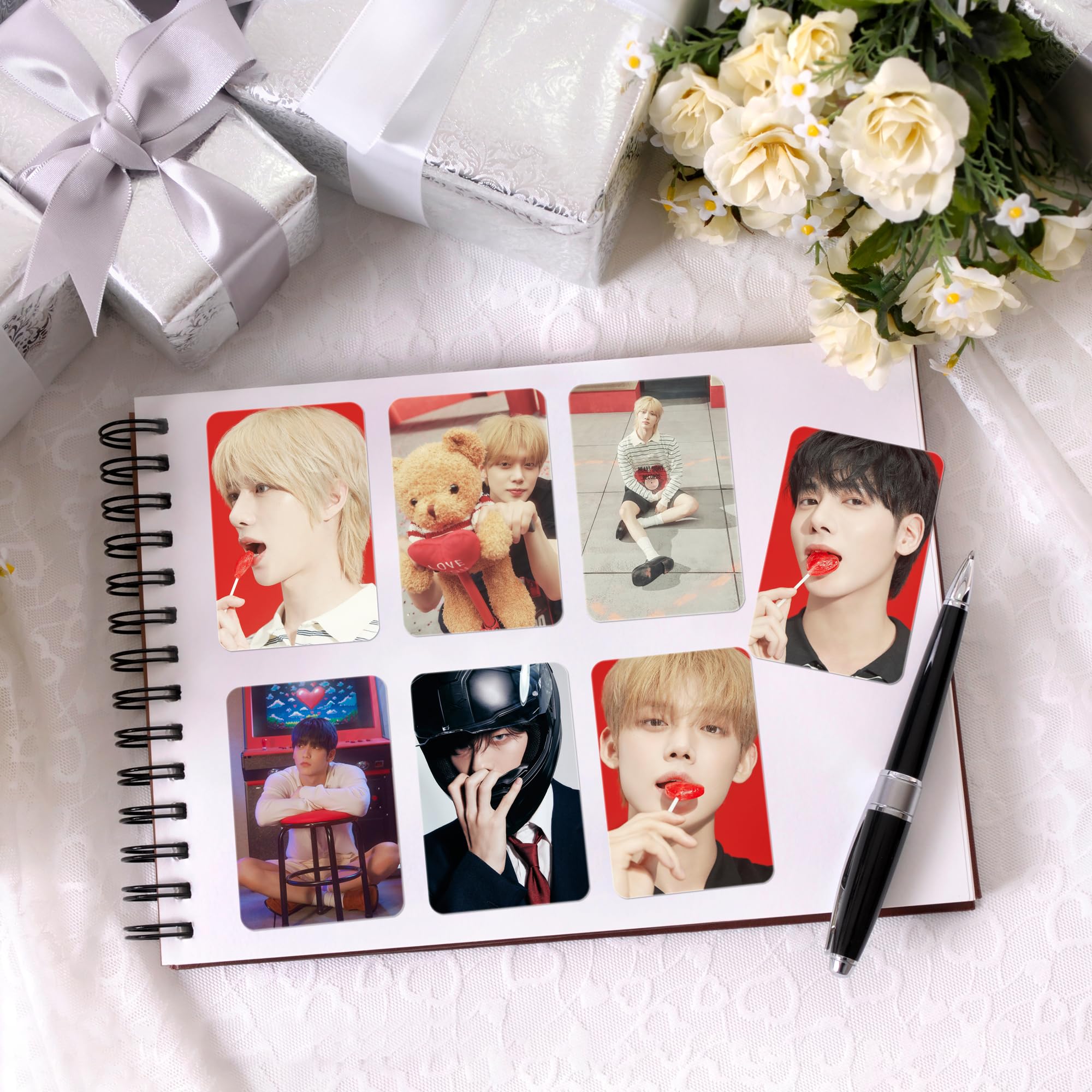 TXT "The Star Chapter" Album Glossy Laminated Photo Cards (Set of 28 ...