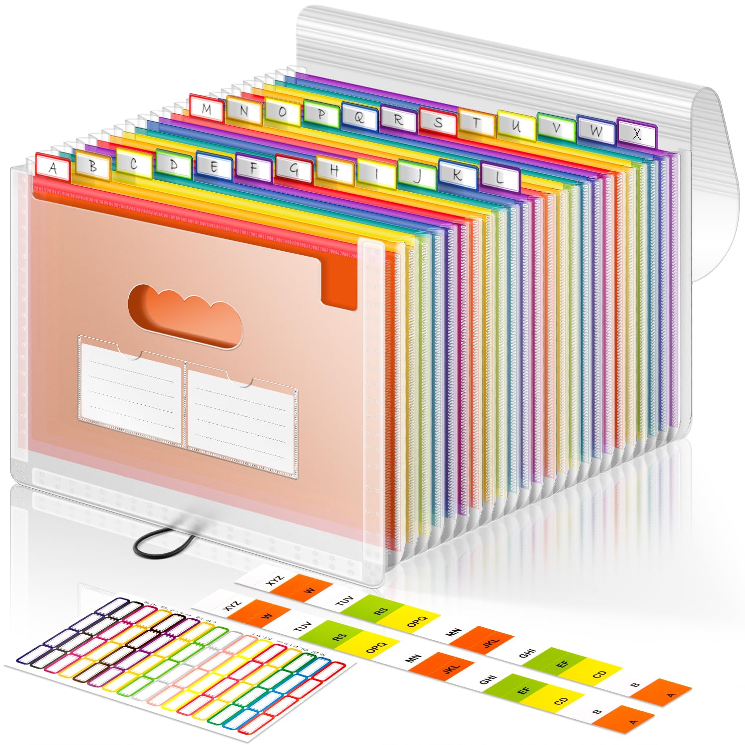 Snapklik.com : Timart Accordion File Organizer, 24 Pockets Expanding ...