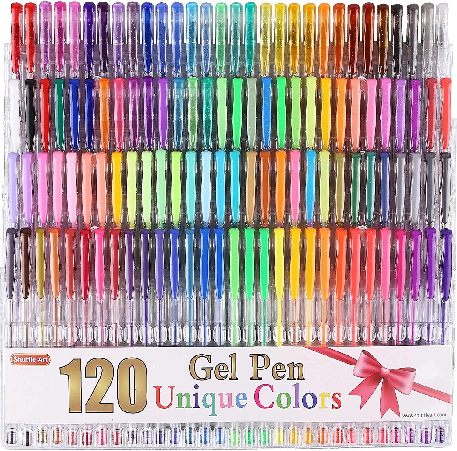 Amazon.com: 320 Pack Gel Pens Set, Smart Color Art 160 Colors Gel Pen ...