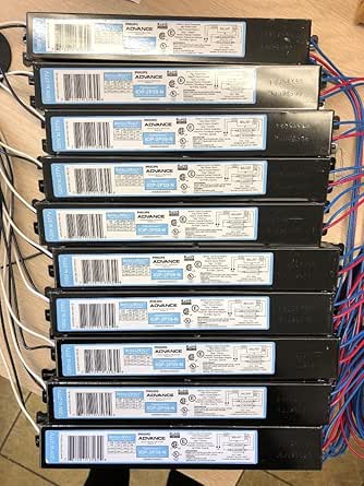 10 Pieces Advance Optanium IOP-2P59-N 2 Lamp F96T8 120/277 Volt Instant ...