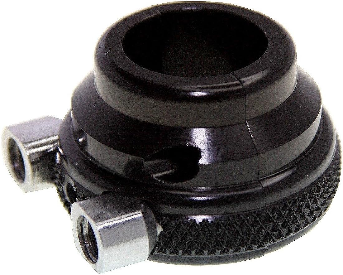 Amazon.com: Speed Dealer Black 1" Dual Cable Knurled Throttle Housing ...