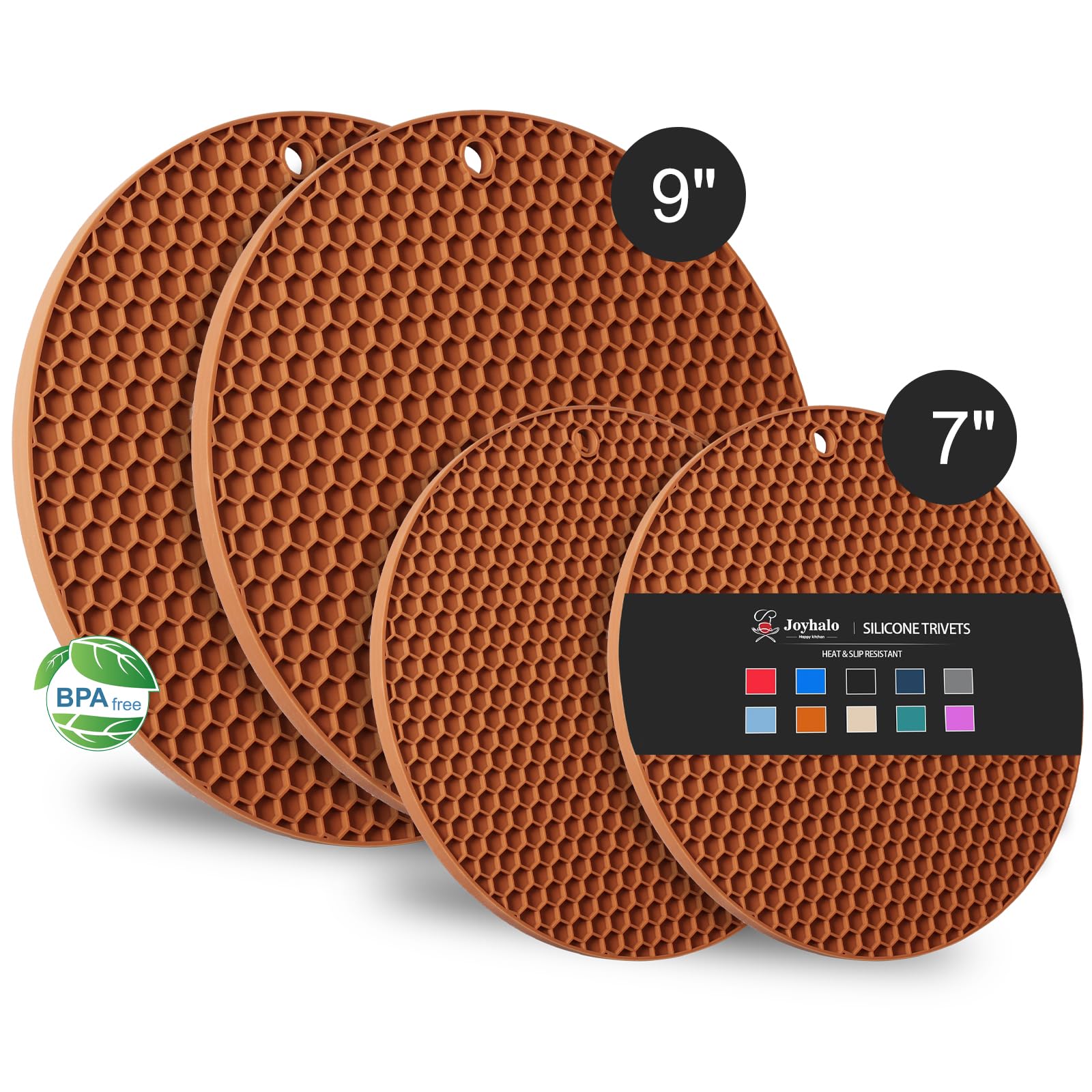 Amazon.com: Joyhalo Trivets for Hot Dishes - Hot Pads for Kitchen ...