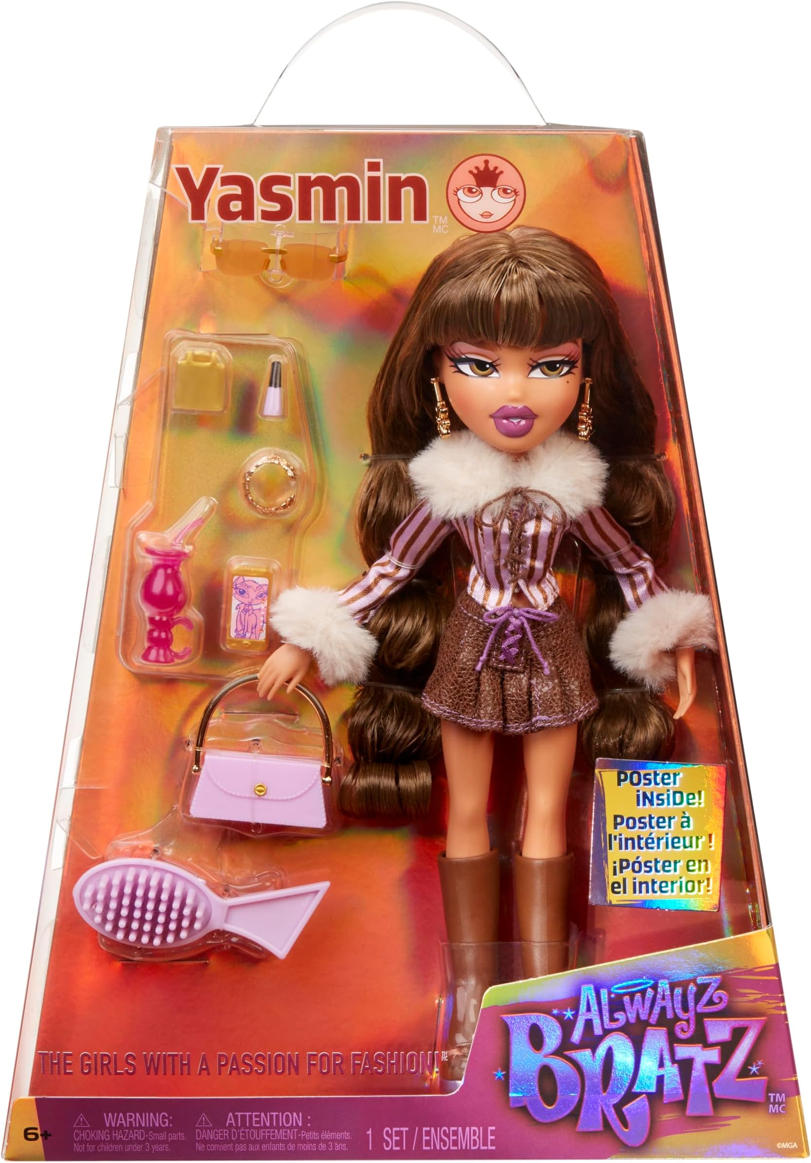 Amazon.com: Bratz 20 Yearz Anniversary Edition Cloe Doll - 2 Outfits ...