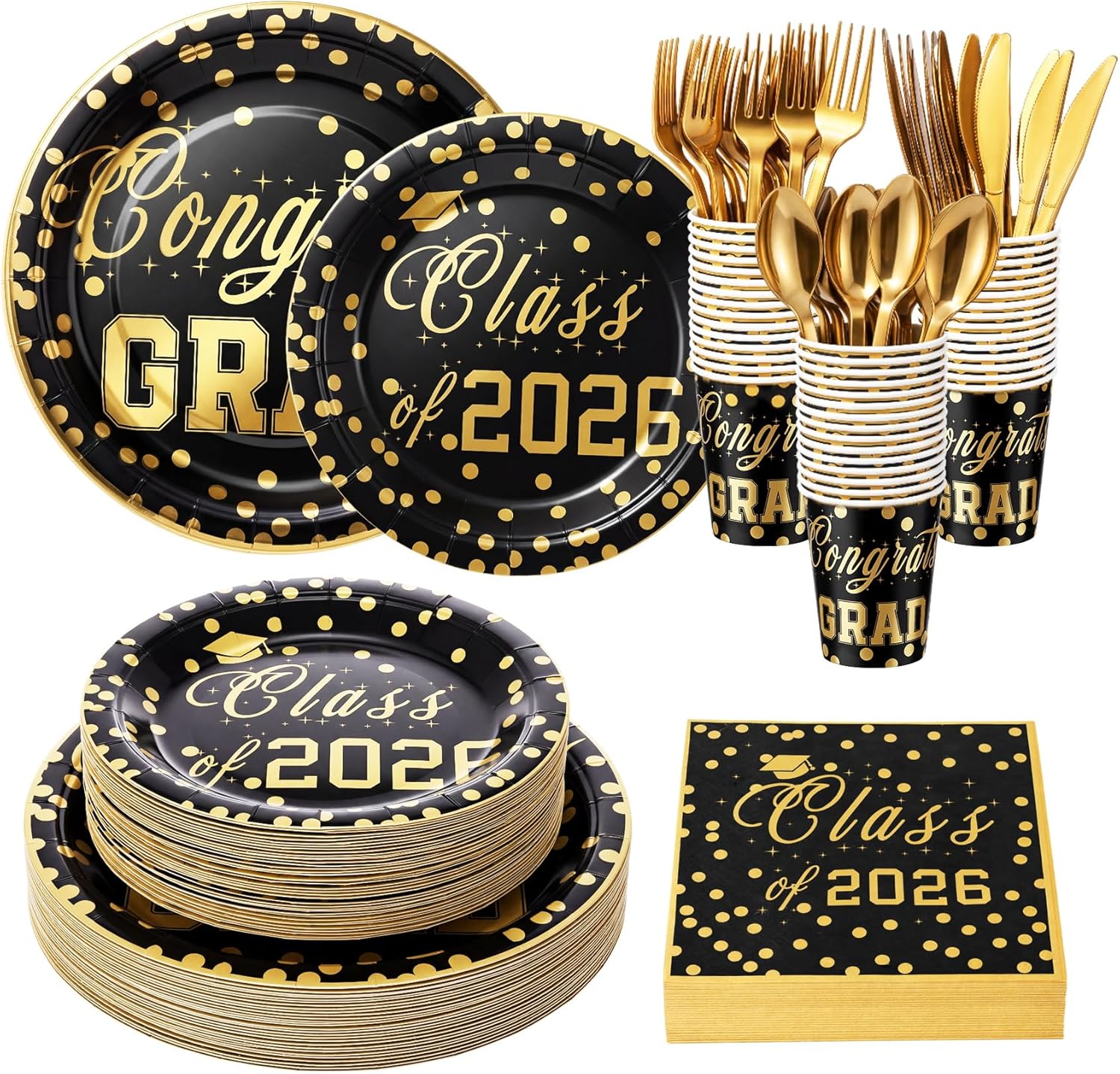 Amazon.com: FillTouch 350 Pcs 2026 Graduation Party Decoration ...