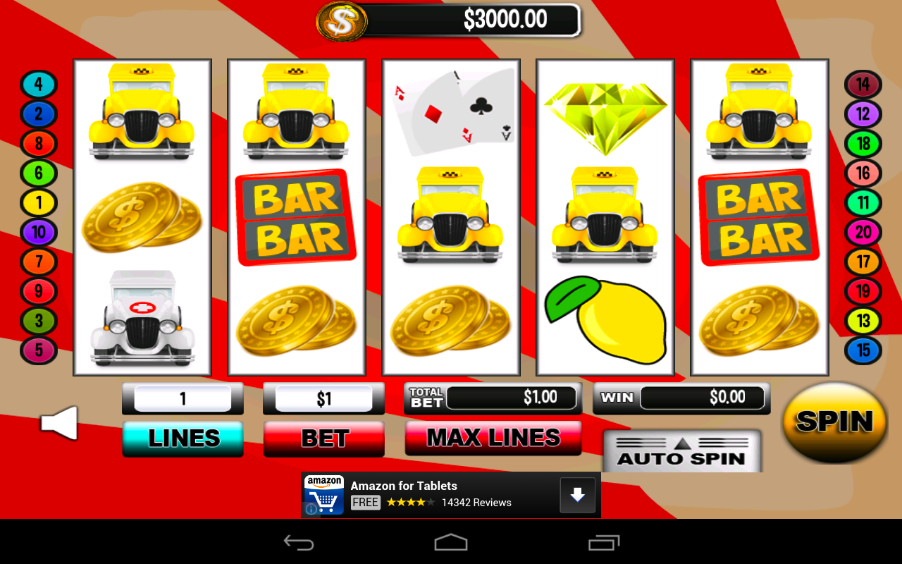 Free Slot Machine Taxi Driver Classics - App on Amazon Appstore