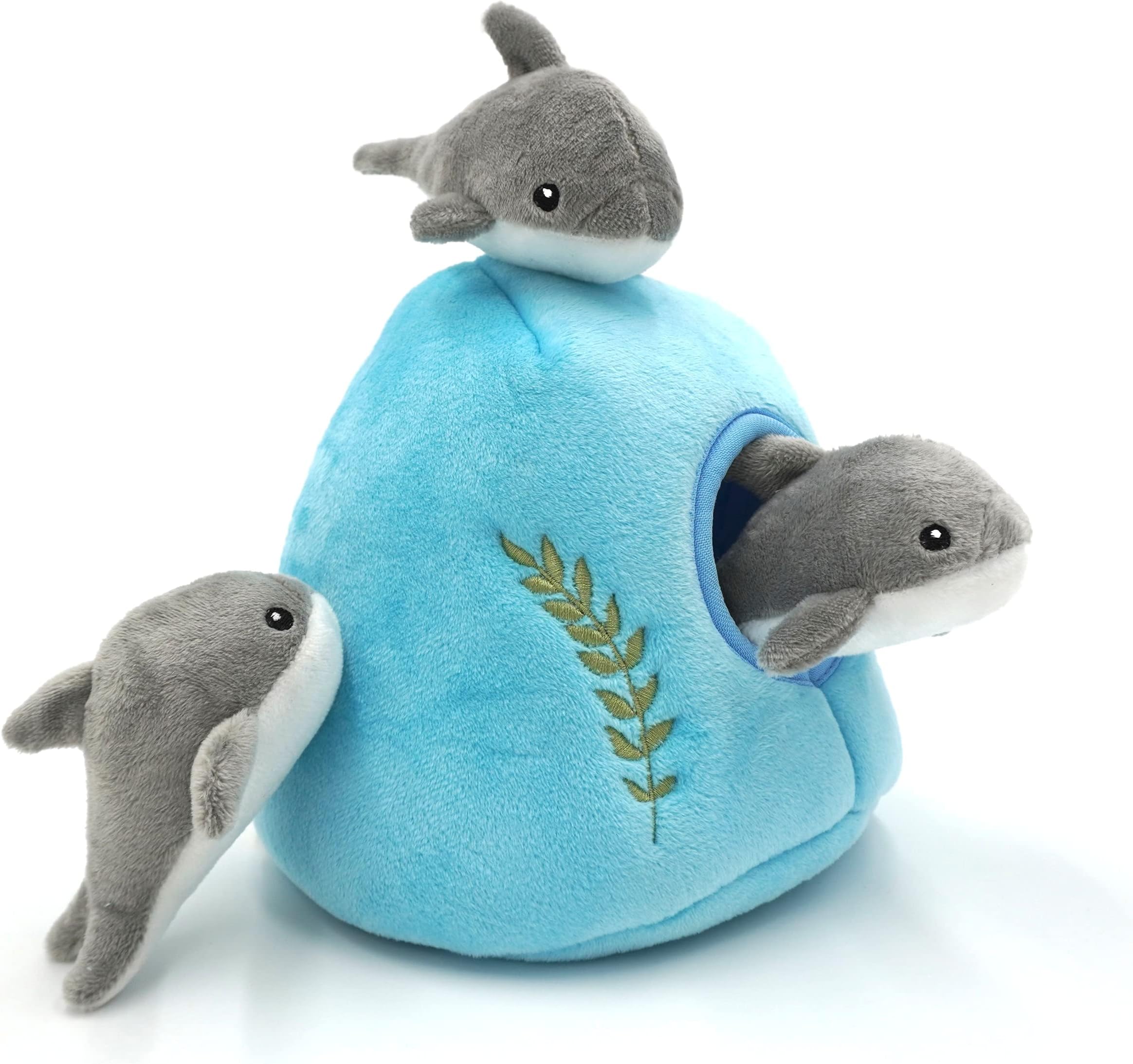 Pet Supplies : Amazon Basics Hide and Seek Squeaky Dog Plush Toy ...