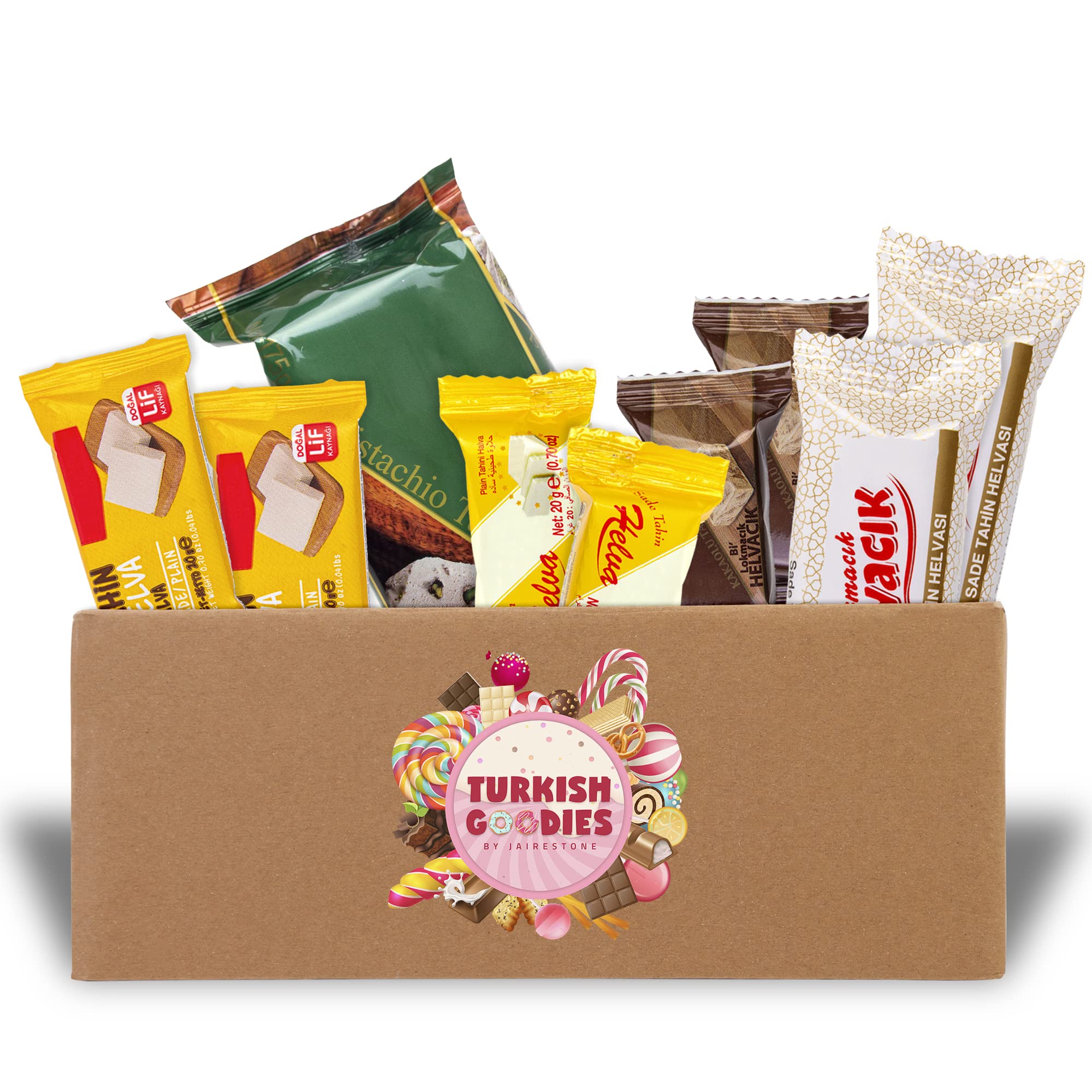 Amazon.com : Variety Pack of Tahini Halva, Flaky Halawa by Turkish ...