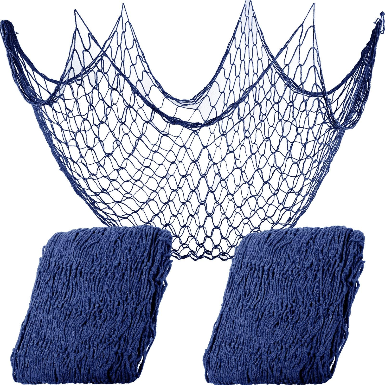 Amazon.com: Decorative Fishnet Nautical Fishing Net Wall Hanging Decor ...
