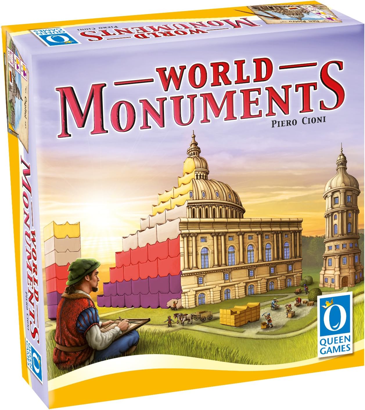 Amazon.co.jp: World Monuments Family Board Game : おもちゃ
