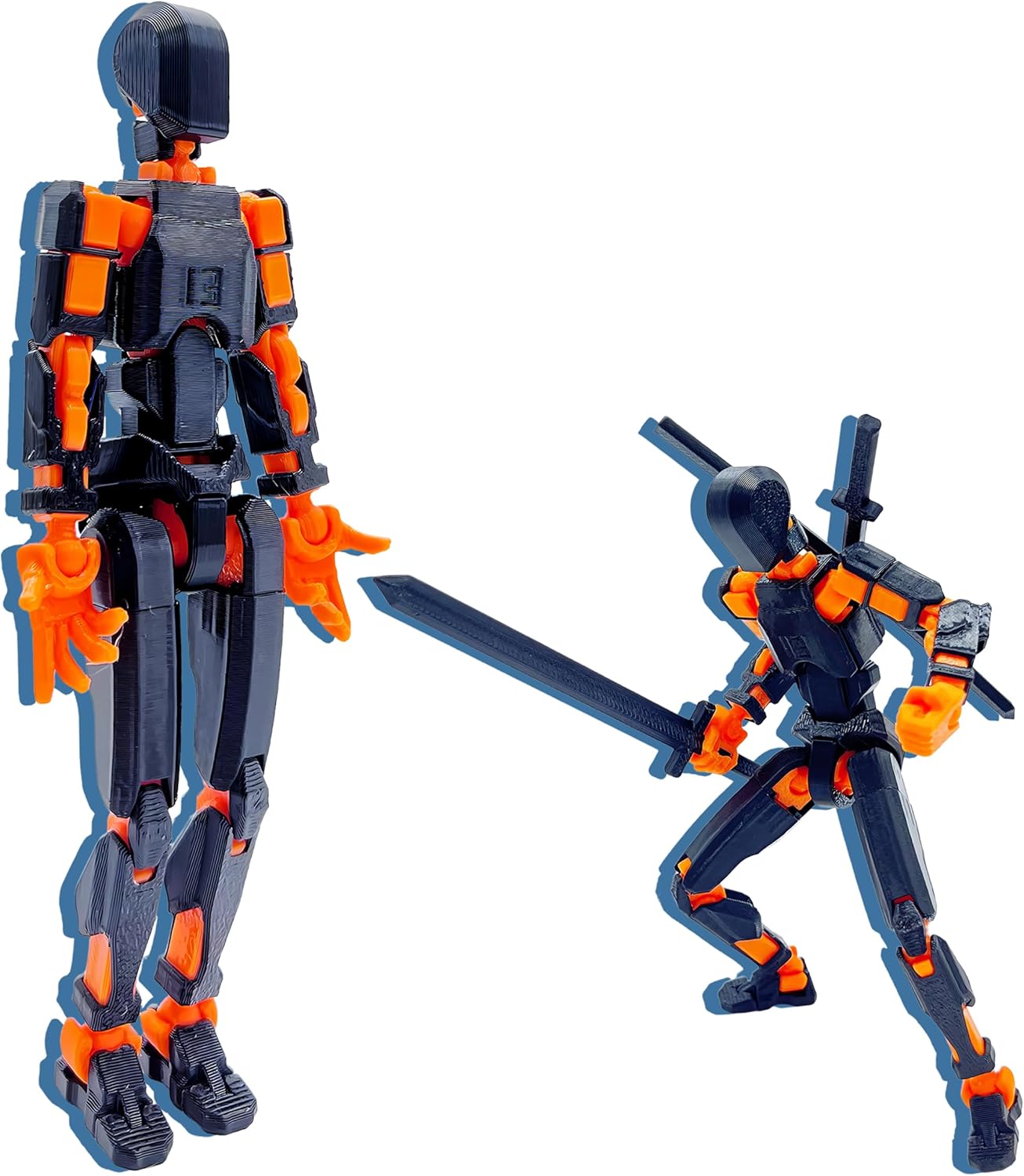 Amazon.com: (Assembly Completed) T13 Action Figure Set, 3D Printed Toys ...