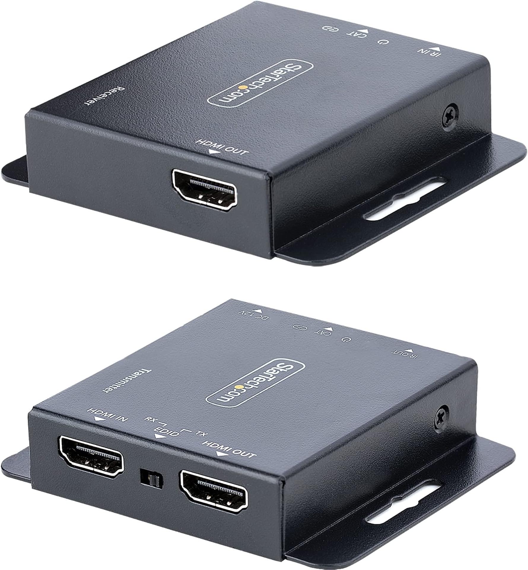 Amazon.com: StarTech.com 4K HDMI Extender over CAT6/CAT5 Ethernet Cable ...