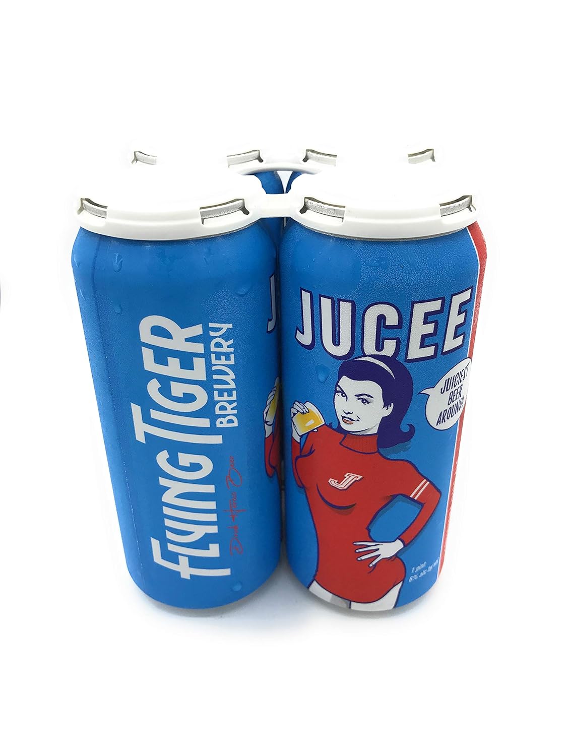 Amazon.com: FLYING TIGER Jucee Pale Ale 4pk Cans, 16 FZ : Grocery ...