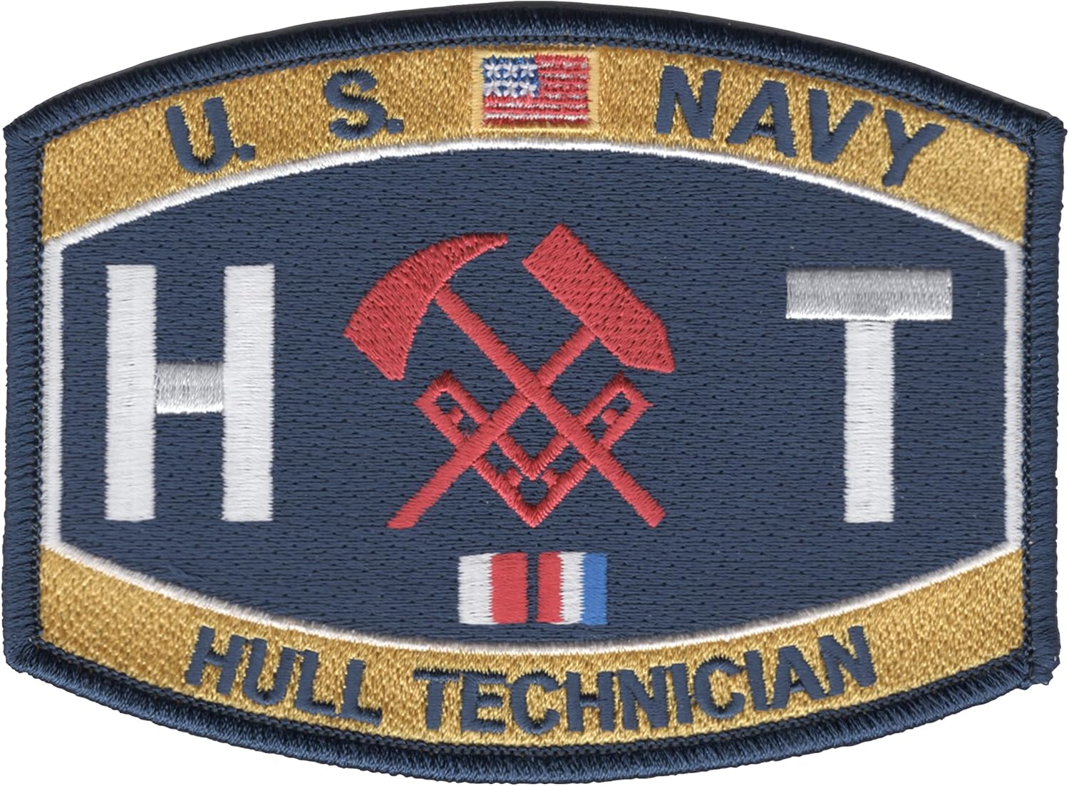 Amazon.com: Engineering Rating Patch Hull Technician Navy Patch ...