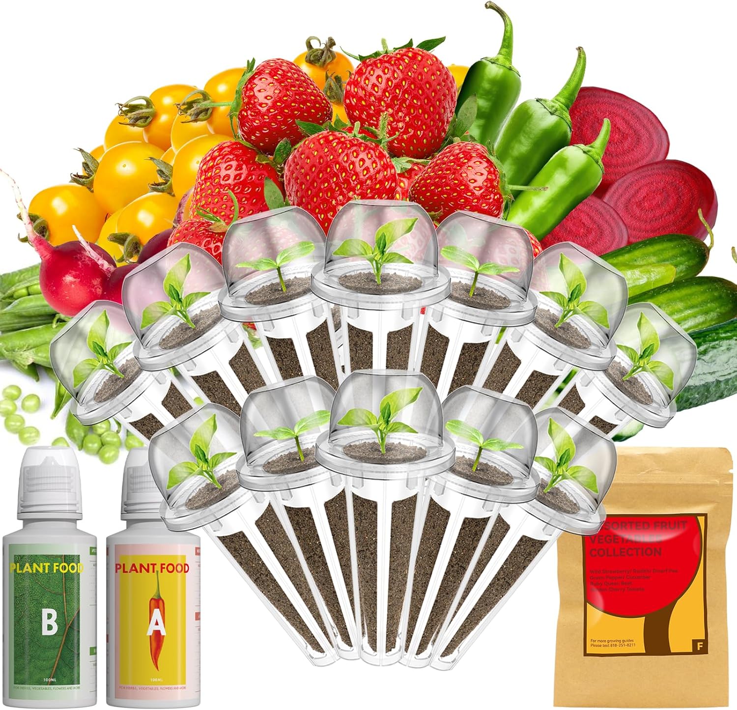 Amazon.com: Fruit Seed Pod Kit for AeroGarden, iDoo, Ahopegarden ...