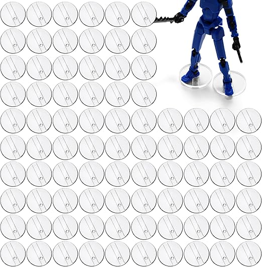 Amazon.com: WinnerWhy 100 Pcs Action Figure Stand for Most 6 Inch Clear ...