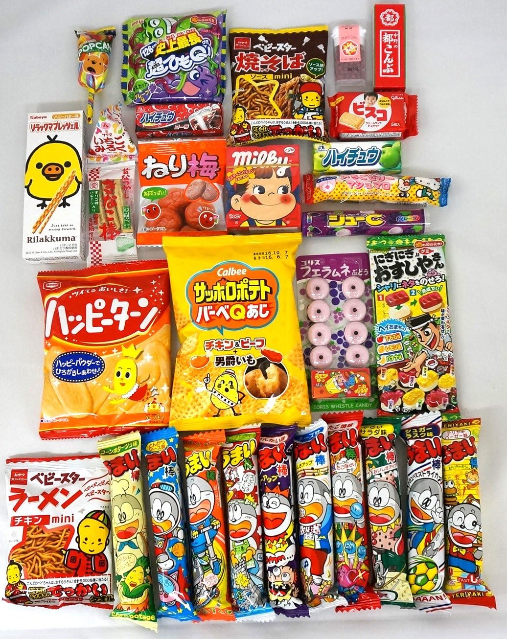 Amazon.com: JAPANESE CANDY SAMURAI Assorted Japanese Junk Food Snack ...