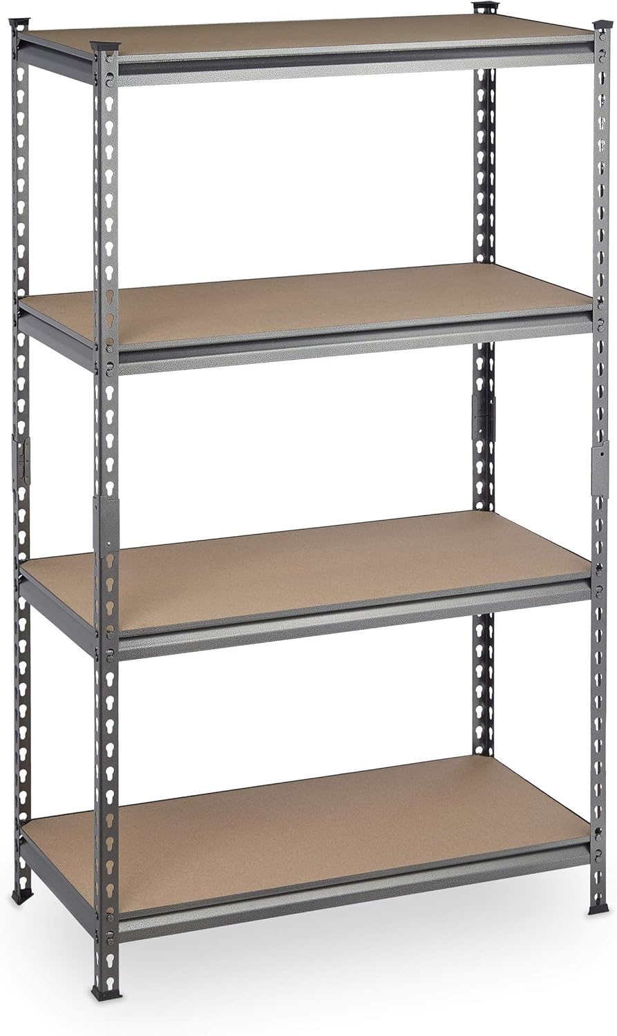 Relaxdays Heavy Duty Shelving, 4 Levels, up to 1440 kg, Garage Outdoor ...