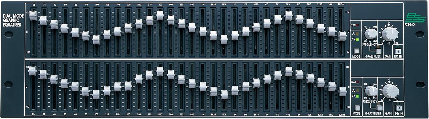 BSS FCS-960 Dual Mode Graphic Equalizer User Manual