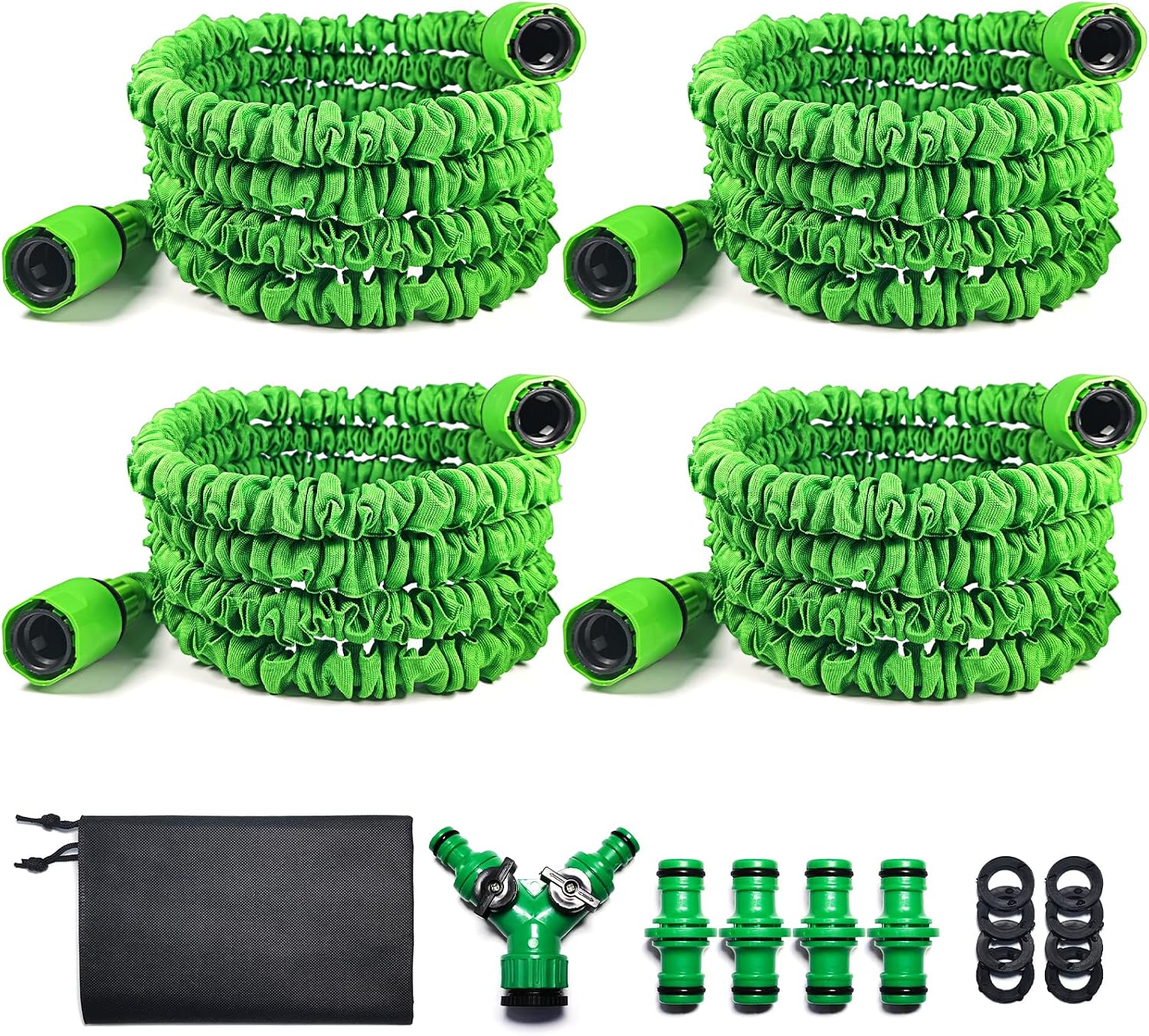 Amazon.com : Garden Hoses Expandable 25 FT 4 packs, Outdoor Lightweight ...