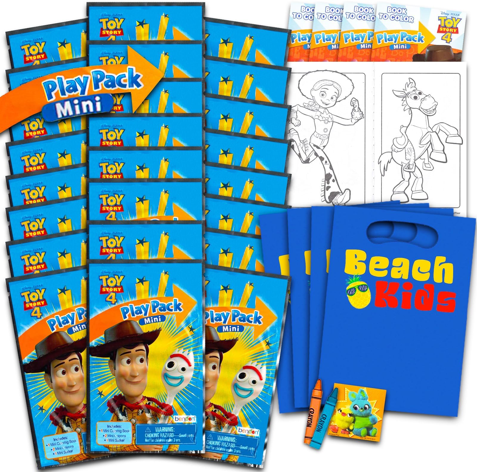 Amazon.com: Toy Story Stickers Party Favors Pack - Bundle Includes 240 ...