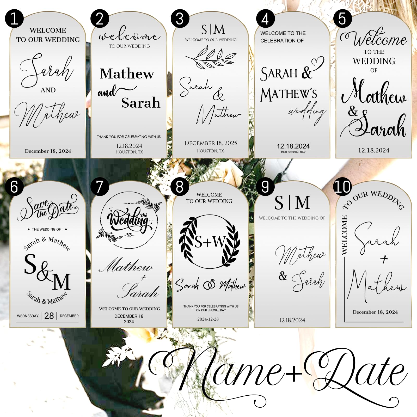 Printable Wedding Decals Page 5 | Printable Wedding Decal Stickers