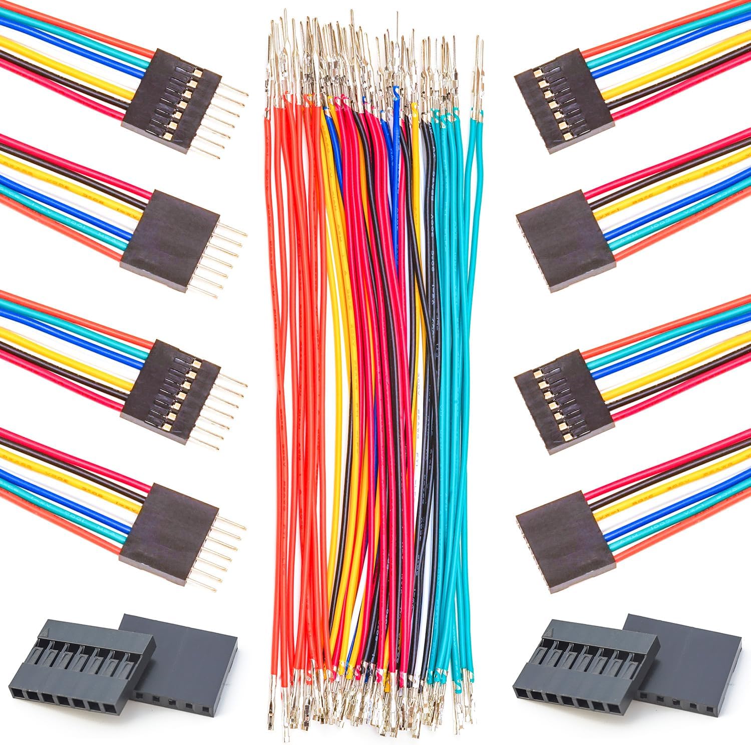 Amazon.com: Kidisoii Dupont 2.54mm Wire Male to Female Connector and ...