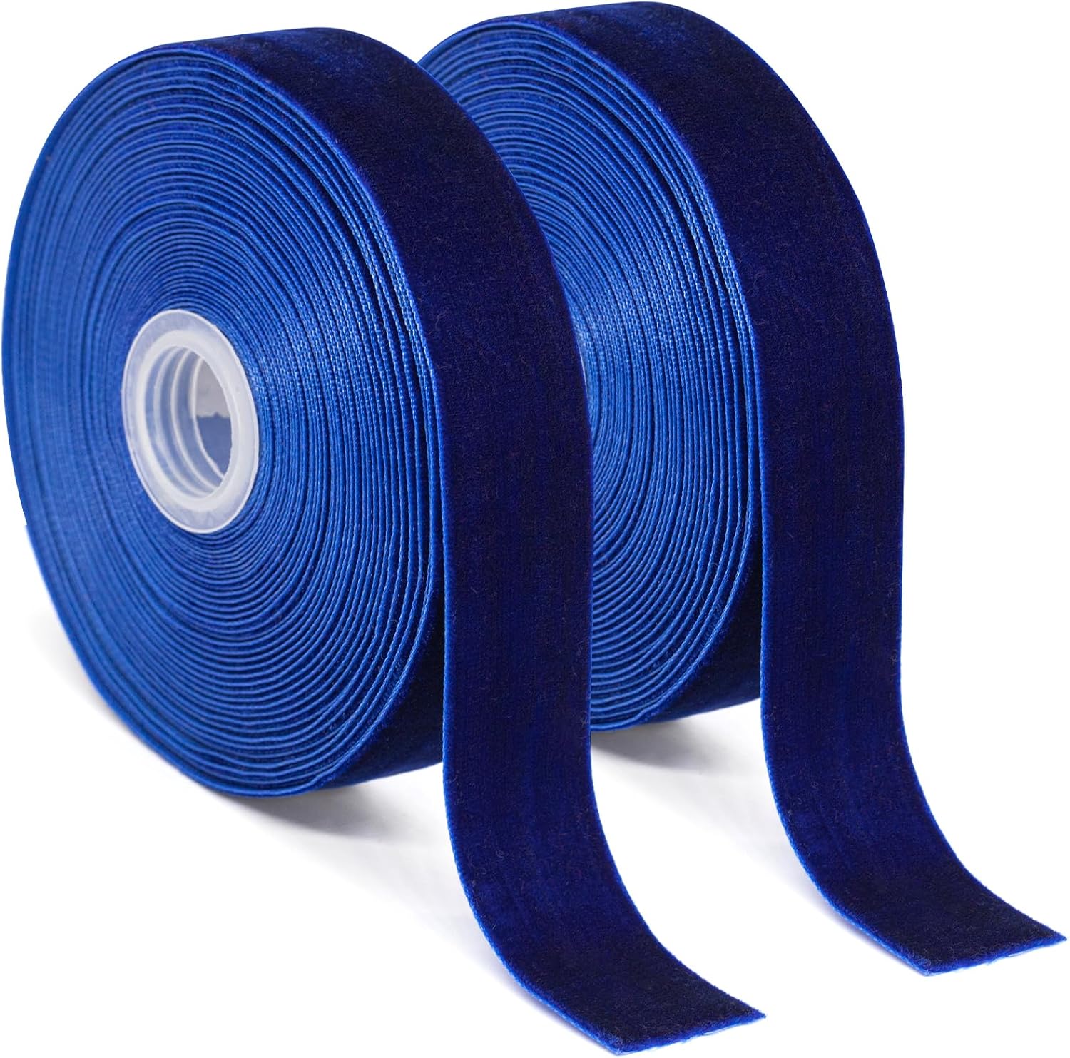 Amazon.com: Swedin Navy Blue Velvet Ribbon, 1” × 20Yards (2 Rolls ...