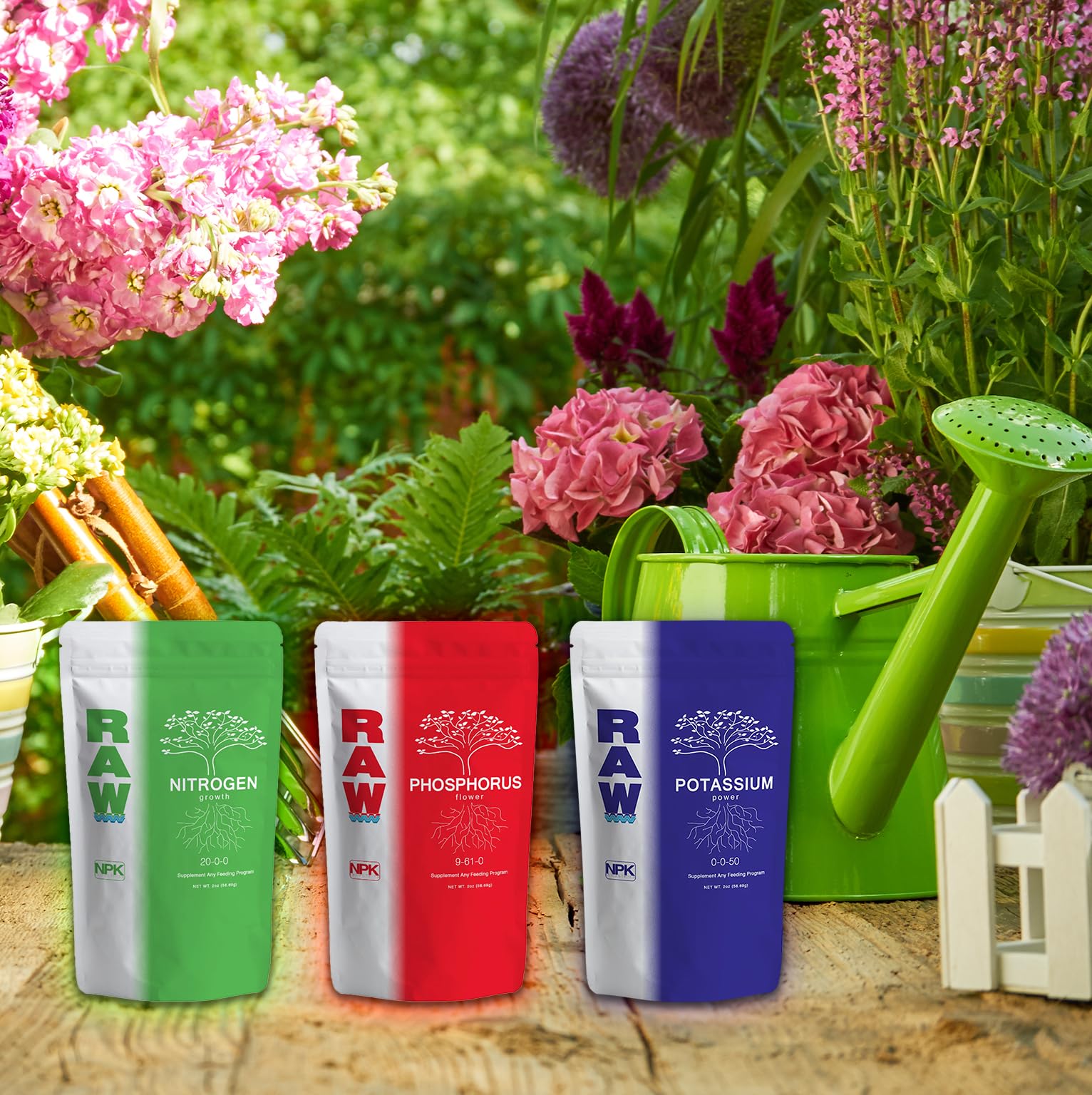 Amazon.com : RAW - 2oz NPK Bundle: This Bundle Includes Some of Our ...