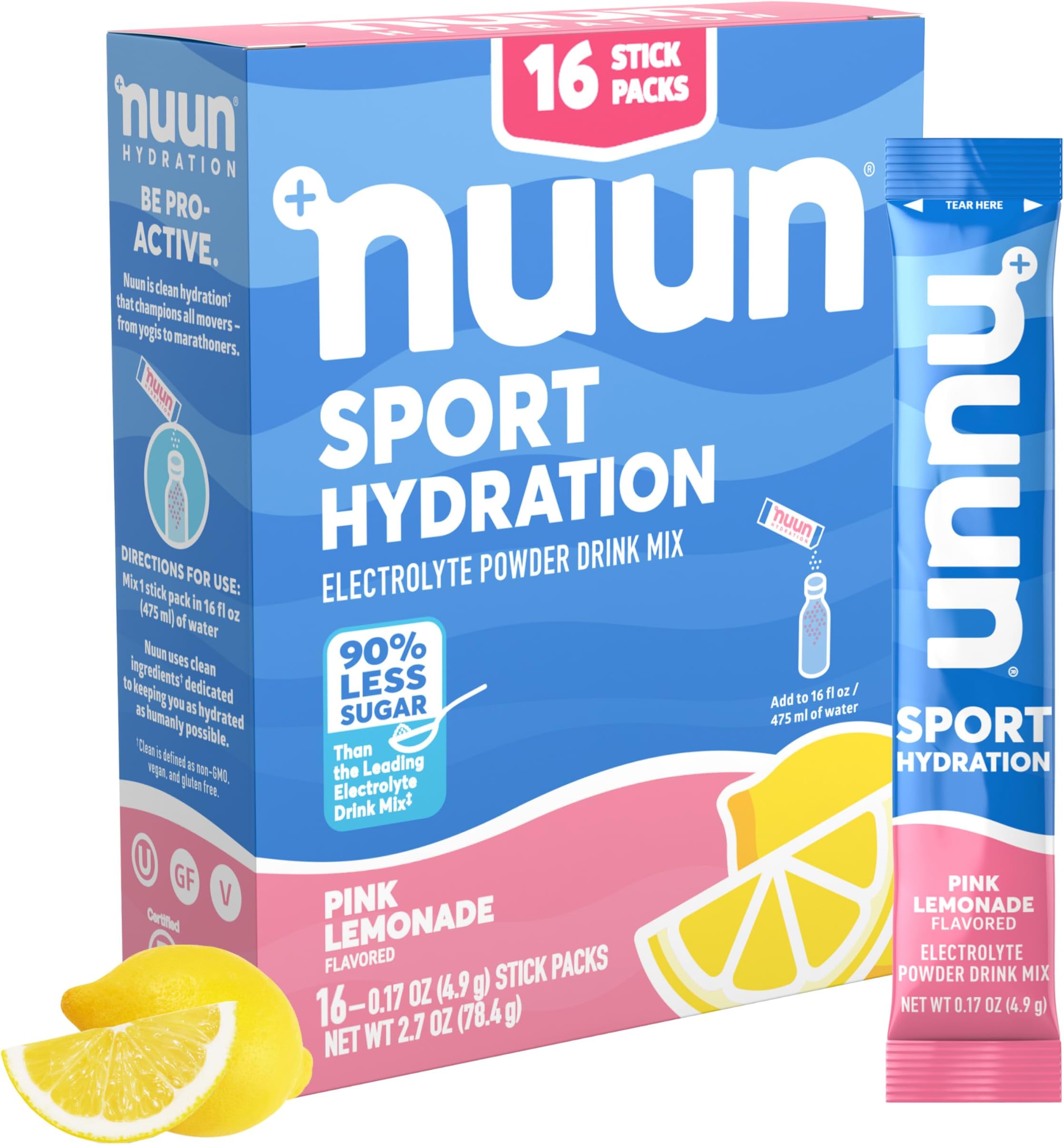 Amazon.com: Nuun Sport Electrolyte Tablets for Proactive Hydration ...