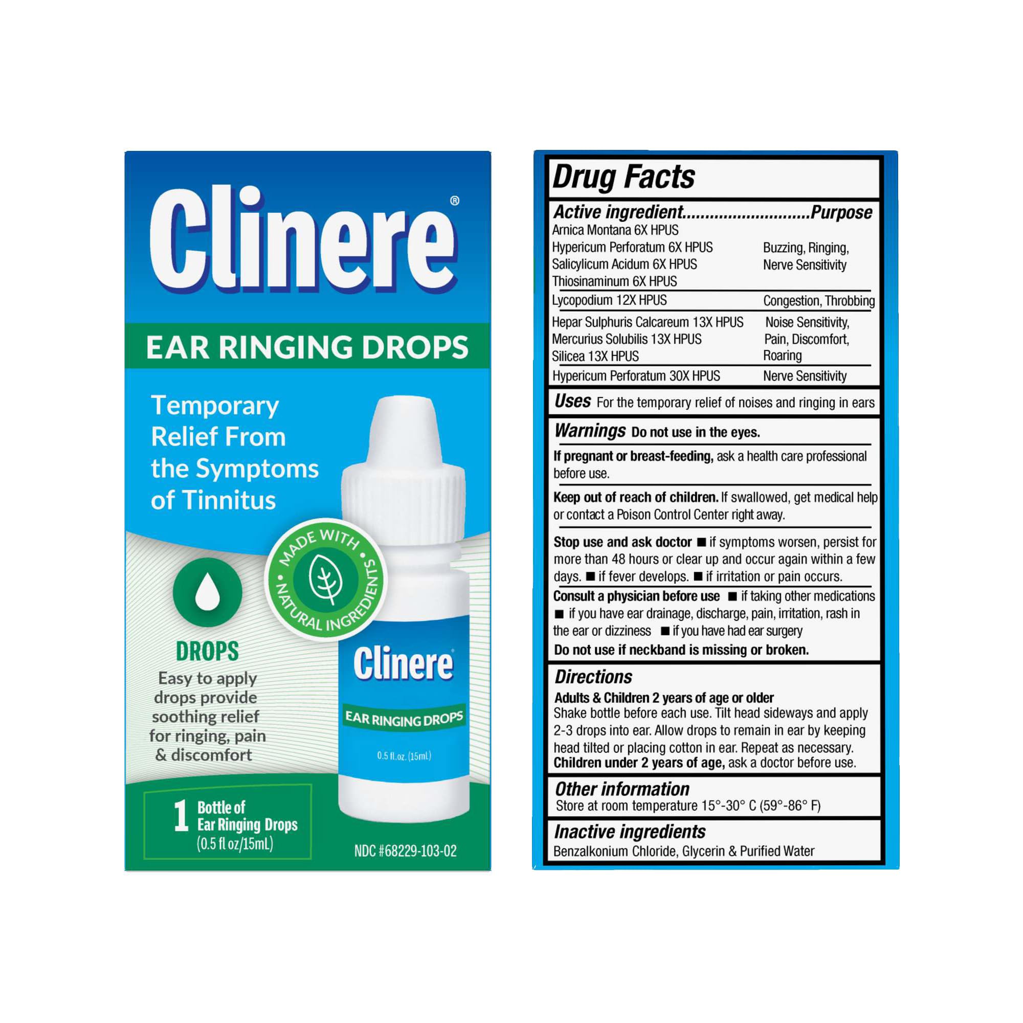 Snapklik.com : Clinere Ear Ringing Oil Relief, Ear Drops To Help Stop ...