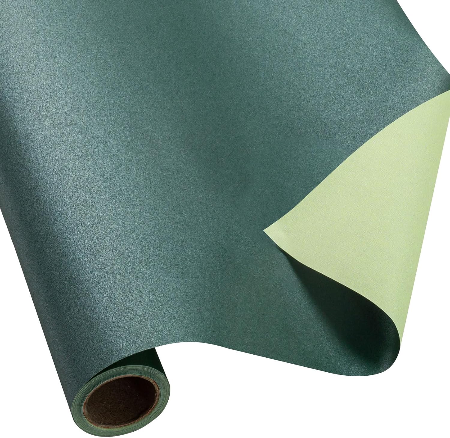 Amazon.com: Retrify Green Wrapping Paper for Parties, Pearly Lustre ...