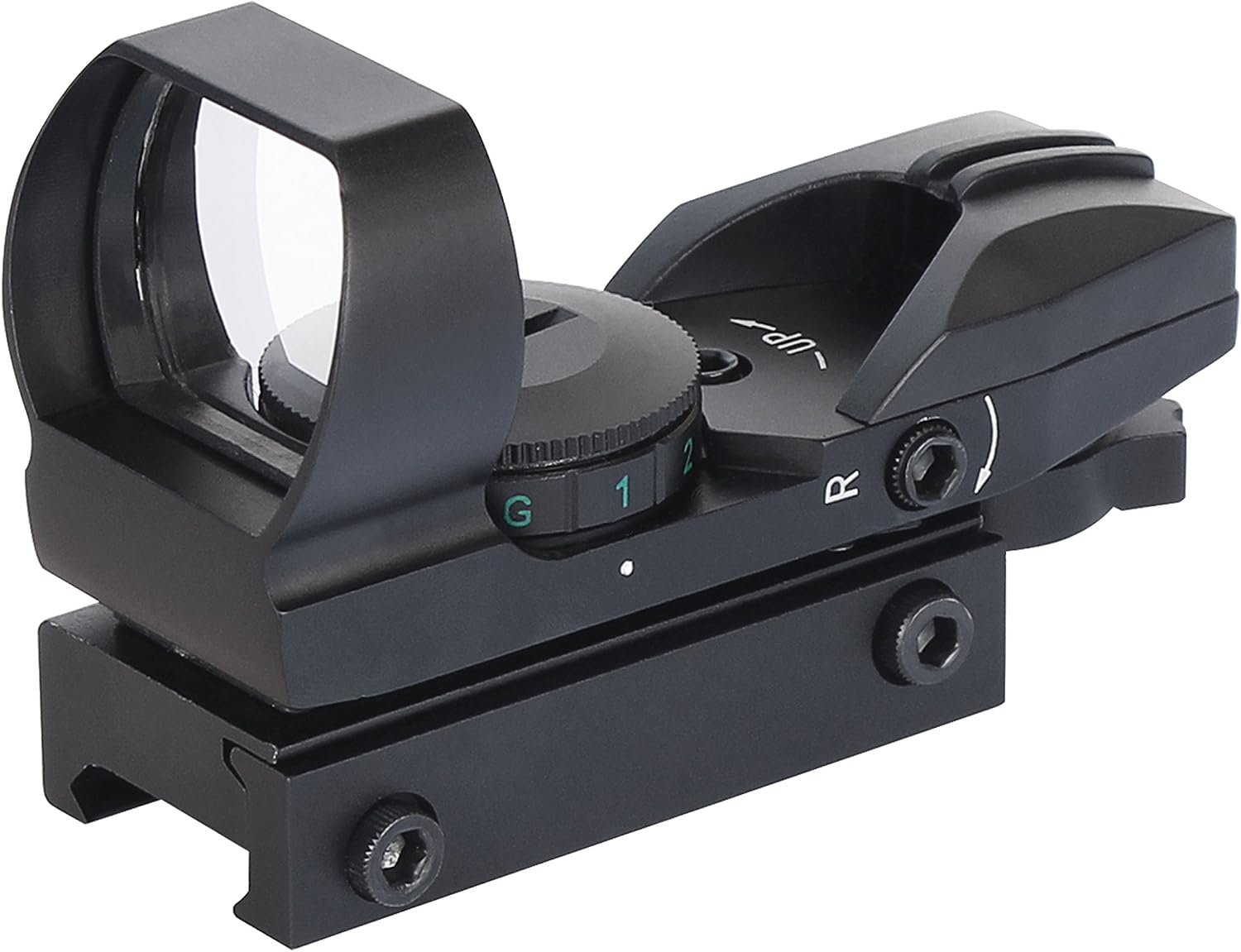 ESSLNB Red Dot Sight Red and Green 4 Reticle 5 Brightness Settings Air ...