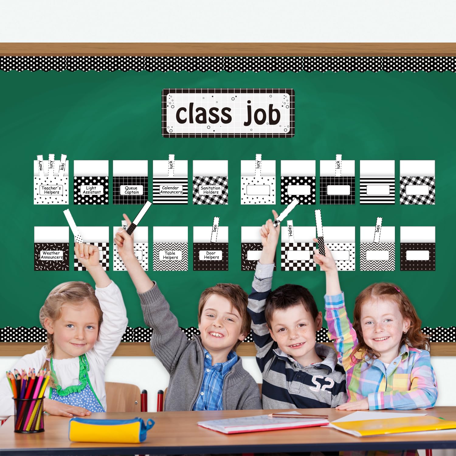 Snapklik.com : WATINC 97pcs Class Jobs Bulletin Board Set, Classroom ...