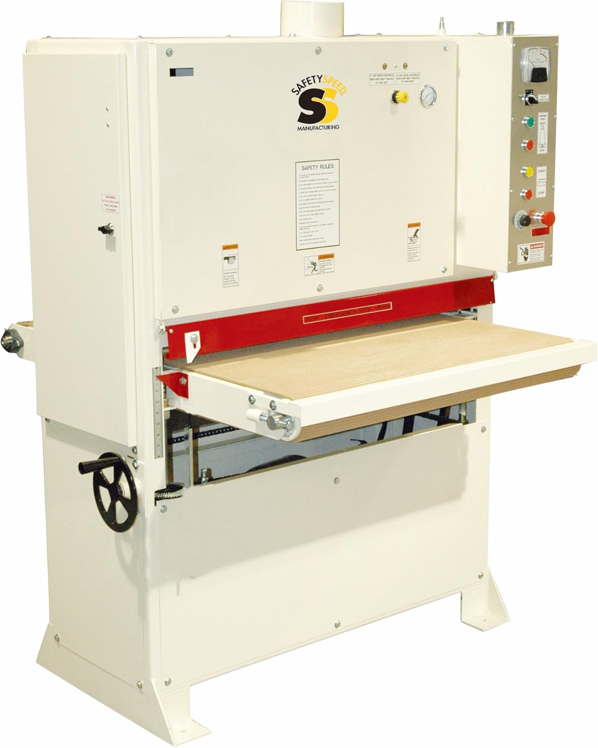 Safety Speed Cut 3760 WBS3760101 10HP Wide-belt Sander - Power Belt ...