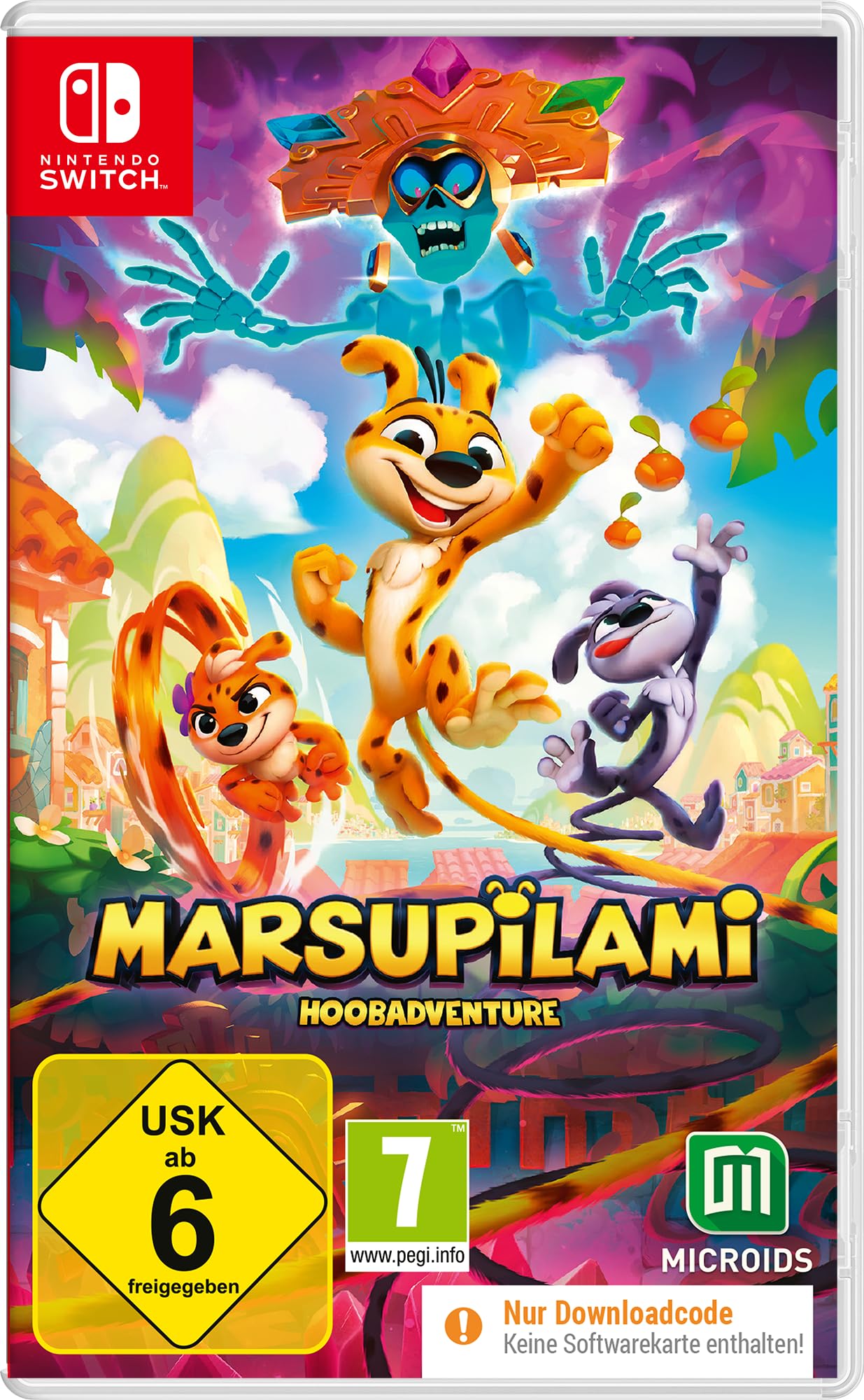 Marsupilami: Hoobadventure [Nintendo Switch - Code in Box] : Amazon.de ...
