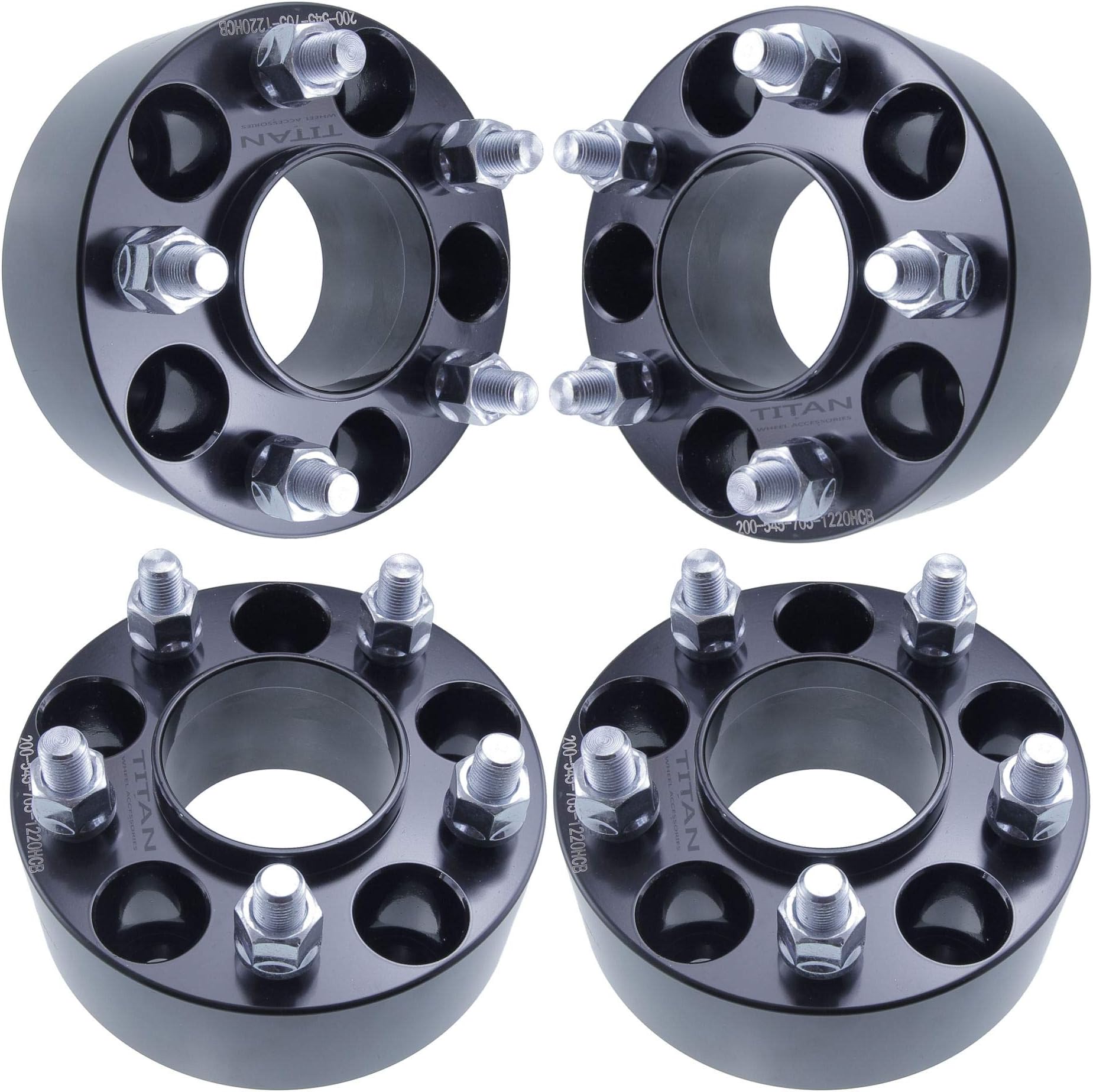Amazon.com: BDFHYK 5x114.3mm Wheel Spacers 1 inch Hubcentric Wheel ...
