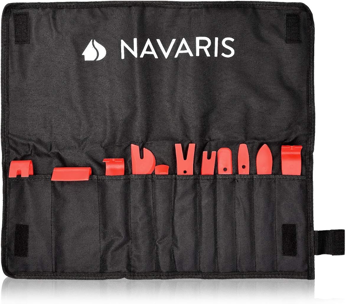 Amazon.com: Navaris Trim Removal Tool Kit (11 Pieces) - Auto Interior ...