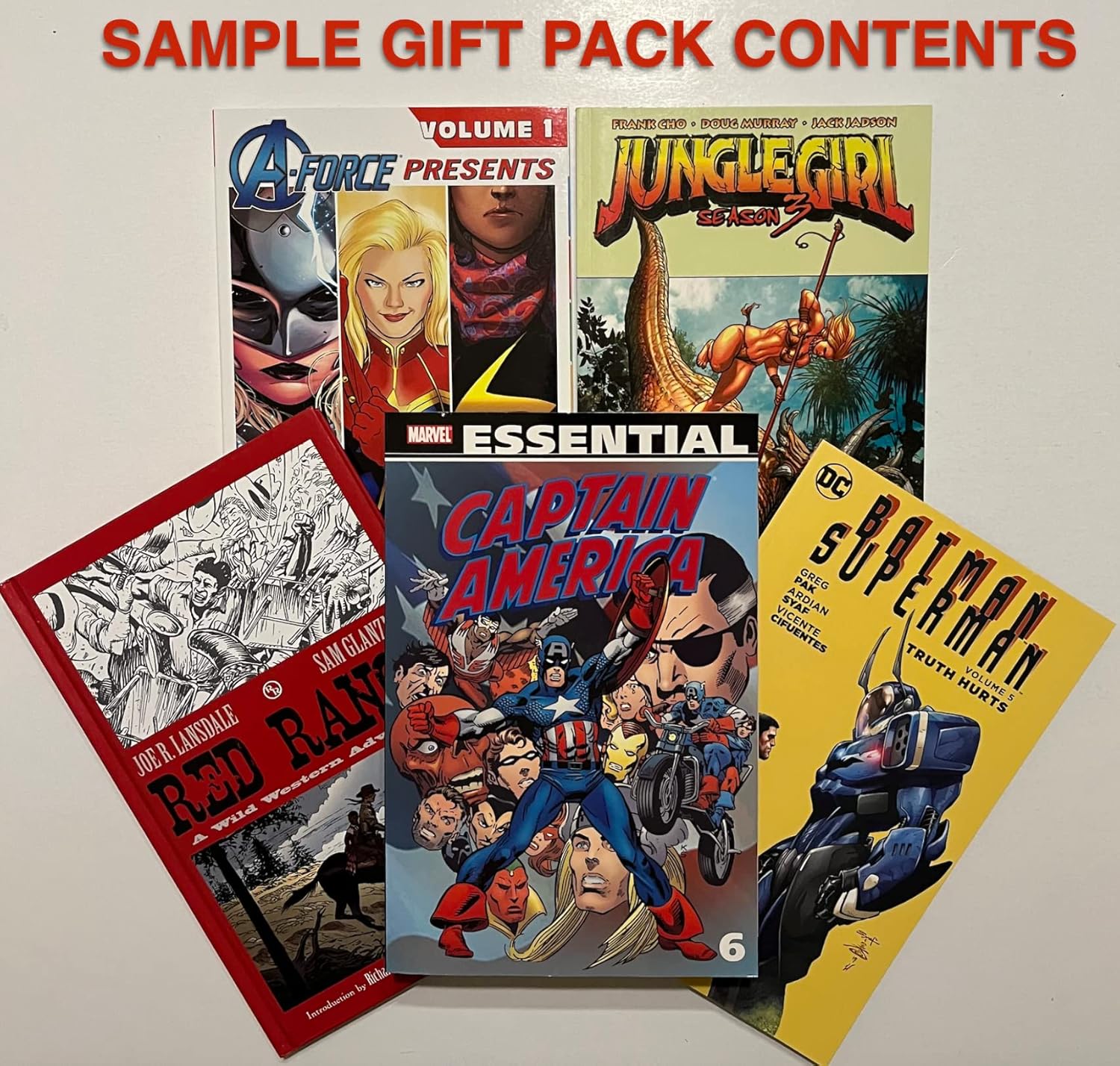 Amazon.com: Assorted Graphic Novel Comic Book Gift Pack by Comic ...