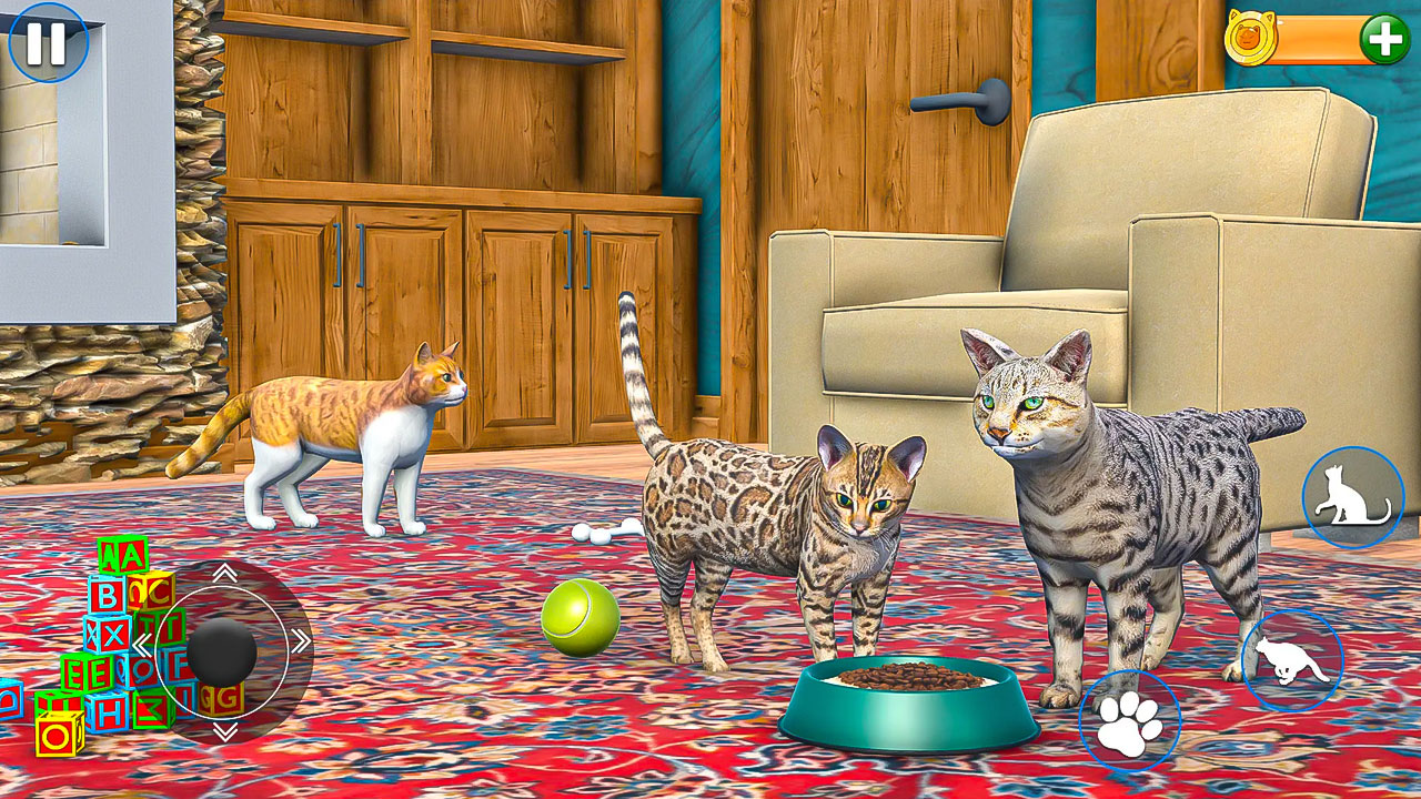 Cat Crime Gangster Mafia City Simulator Game 2024: Street Cats Fighting ...