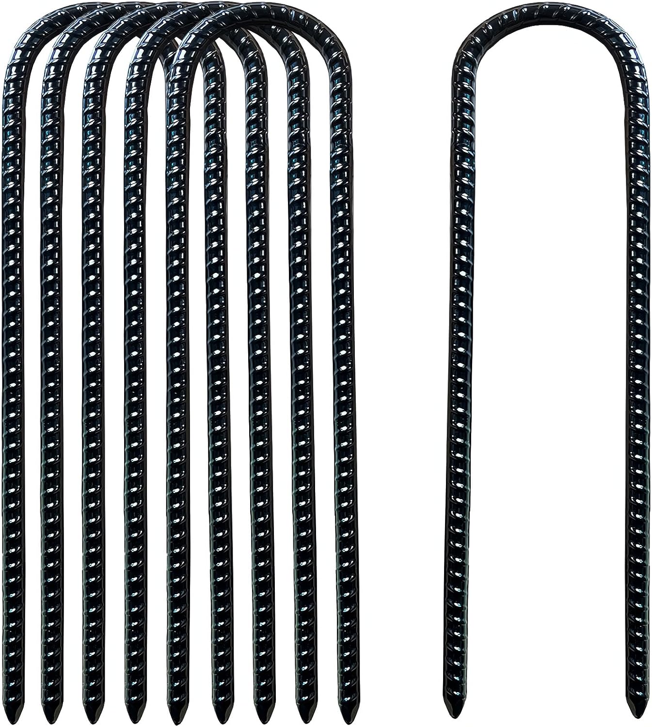 Amazon.com : Guyuewey Tent Stakes Heavy Duty,Trampoline Rebar Stakes ...