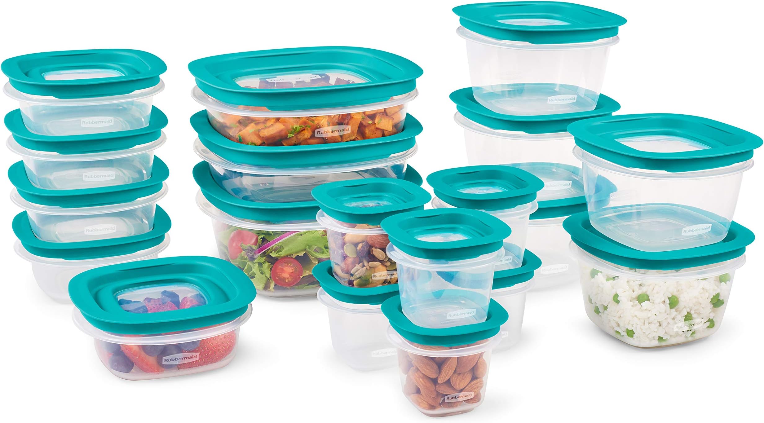 Amazon.com: Rubbermaid Easy Find Lids System, Containers and Lids ...