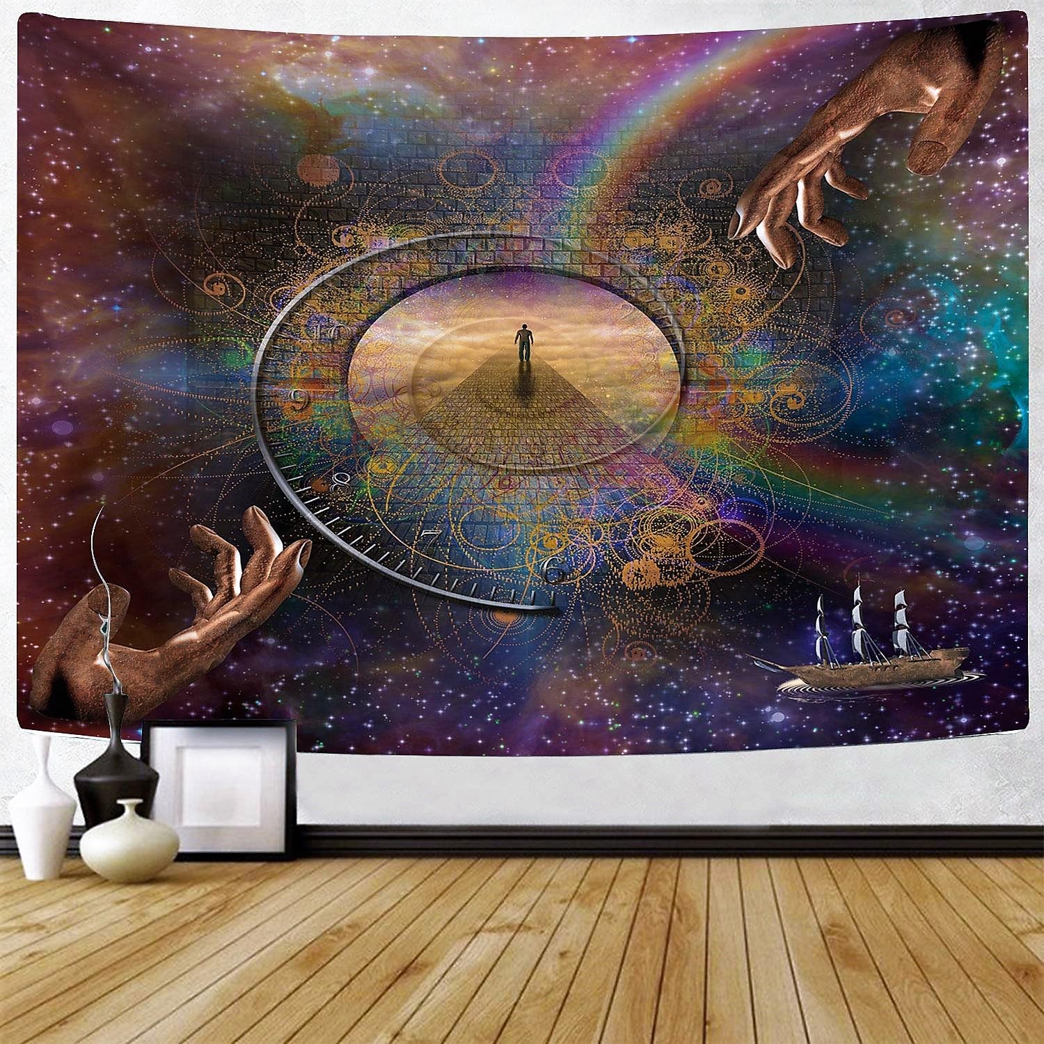 Earth Time Spacecraft Tapestry
